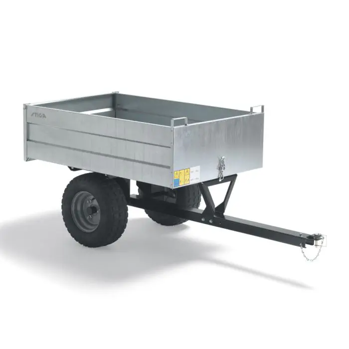 Mountfield Pro Cart Galvanised Trailer for Lawn Tractors